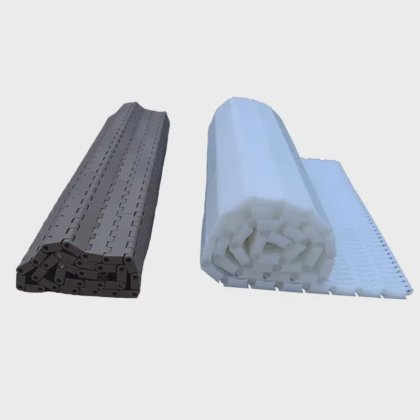 Vision plastic slat top conveyor chain for fruit packaging in Hangzhou ...