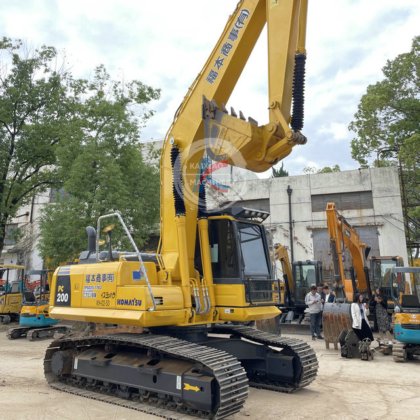 2019 Free shipping Japanese Komatsu PC 200 backhoe/excavator CAT 320D ...