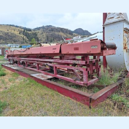 Log Deck and Conveyor Feed System in Savona, British Columbia, Canada