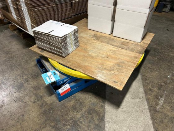 Bishamon EZ Loader Self-Leveling Pallet Carousel Positioner, 4000 Lb ...