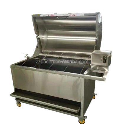 2021 Full automatic type sheep roaster meat roasting machine lamb ...