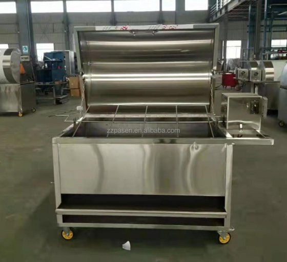 2021 Full automatic type sheep roaster meat roasting machine lamb ...