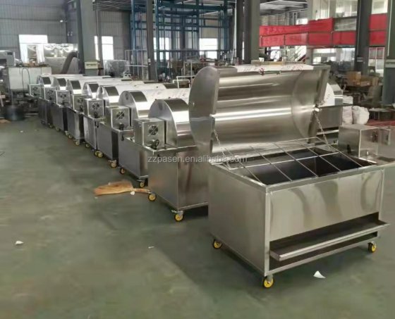 2021 Full automatic type sheep roaster meat roasting machine lamb ...