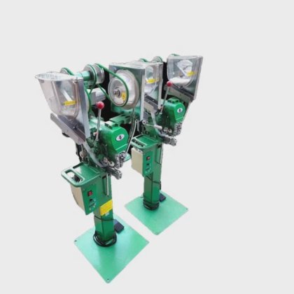 pvc snap button with string attached automatic button attaching ...