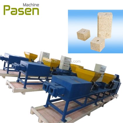 Automatic Sawdust Pier Hot Pressing Equipment Wood Sawdust Block Press ...