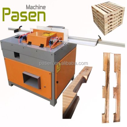 Wooden pallet notching machine wood pallet groove stringers notcher ...