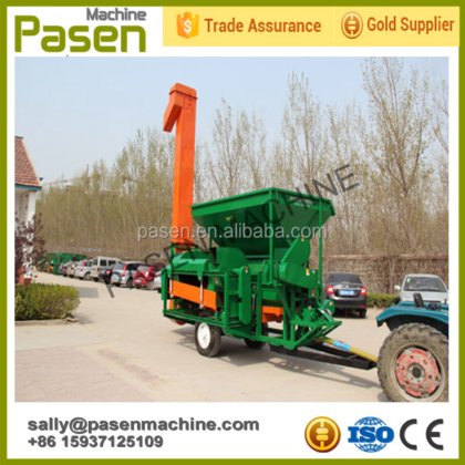 PTO tractor driven corn threshing machine / maize sheller machine ...