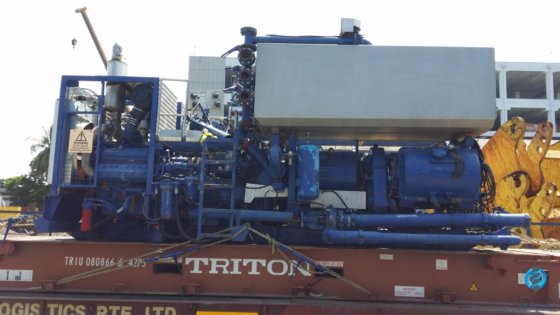 SKID CEMENT PUMP UNIT in Larnaca, Cyprus