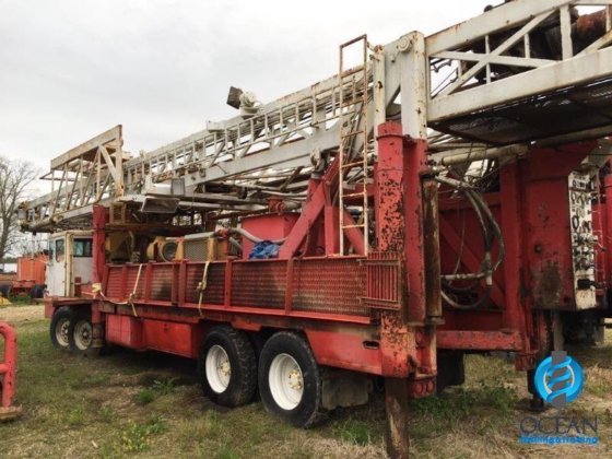 1982 Gefco/Speedstar 150K Drill Rig in Larnaca, Cyprus