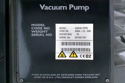 Edwards, E2M40, Vacuum Pump in Suwon-si, South Korea