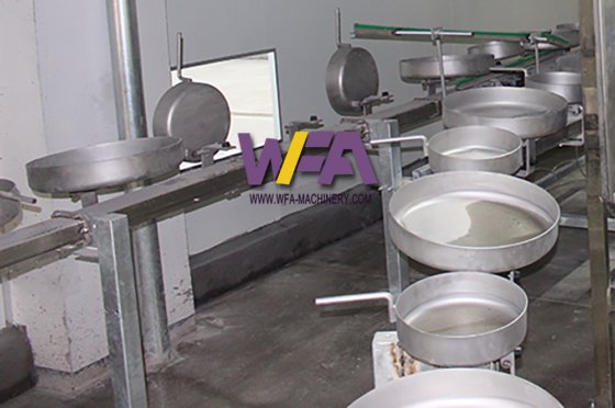 Complete Modern Pig Abattoir Slaughtering Equipment White & red Offal ...