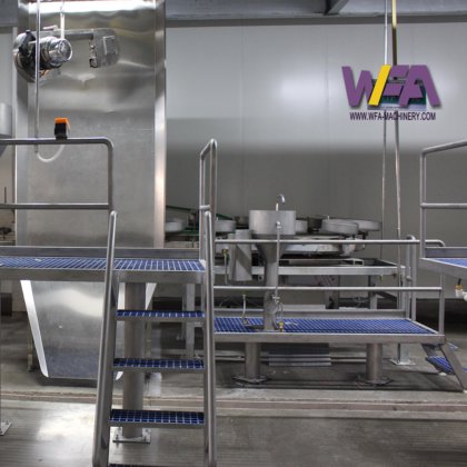 Complete Modern Pig Abattoir Slaughtering Equipment White & red Offal ...