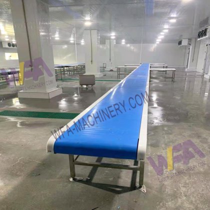 Slaughterhouse Deboning Belt Conveyor Table With Conveyor For Cut ...
