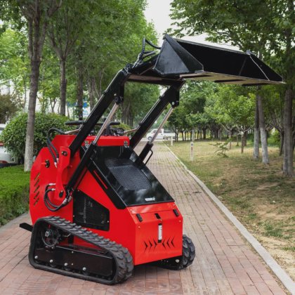 Mini Loader Earth Moving Machine Crawler Skid Steer Loaders Small ...