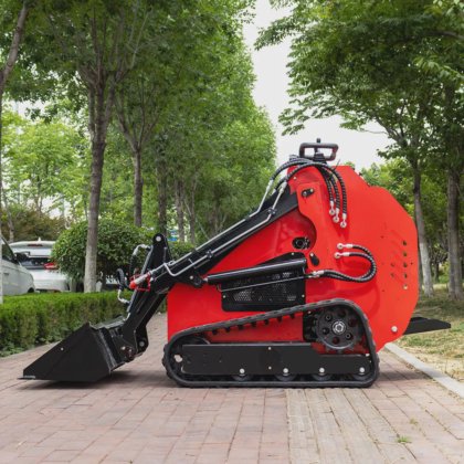 Mini Loader Earth Moving Machine Crawler Skid Steer Loaders Small ...