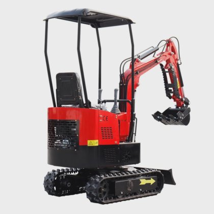 Cheap Small Wheeled Excavator Digger Machine Mini 1 Ton Tracked ...