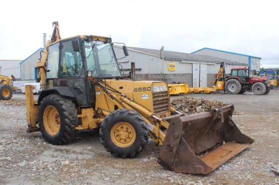 Ford 655D digger 1993 in Cashel, Ireland