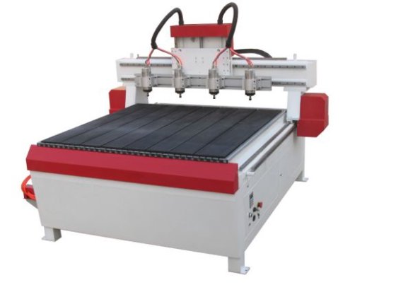 WINTER CNC MACHINING CENTER ROUTERMAX BASIC 1325 SIMULTAN with 4 ...