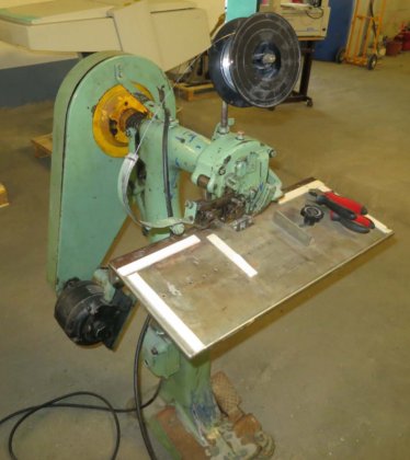 1960 Vickers arm stitcher for round wire in Märsta, Sweden