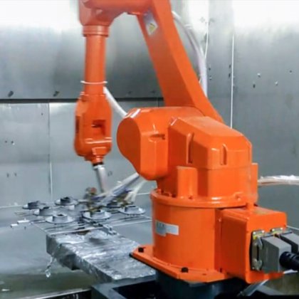 Automatic industrial wall painting machine robot arm robotic spray ...