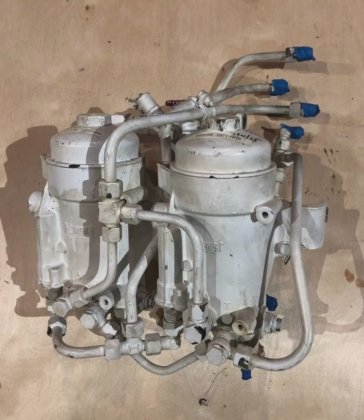 MAN Duel Diesel Fuel Filter Assembly w/ Bracket & Fuel Lines in Fort ...