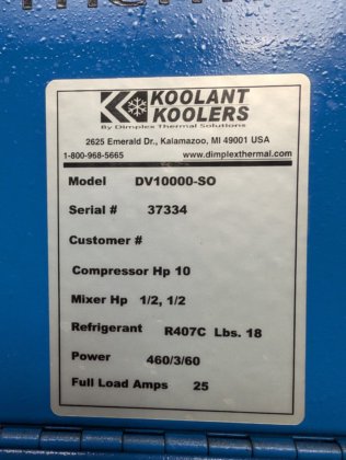 2013 HOFFMAN MODEL UBF-300 K FILTER MACHINE in Detroit, MI