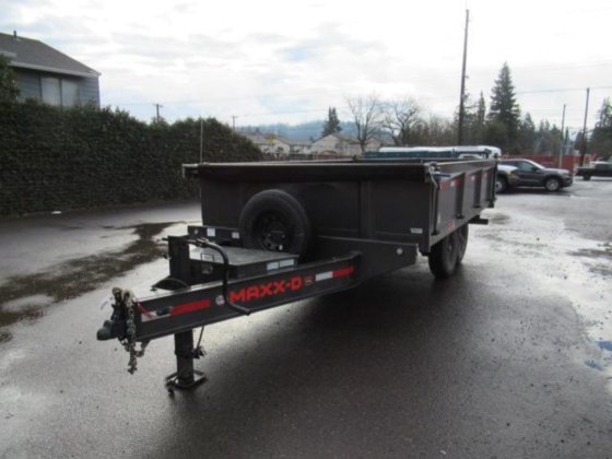 2022 Maxey Maxx D D9x 14 X 8 Tandem Axle Deckover Dump Trailer In