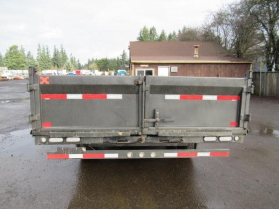 2022 Maxey Maxx D D9x 14 X 8 Tandem Axle Deckover Dump Trailer In