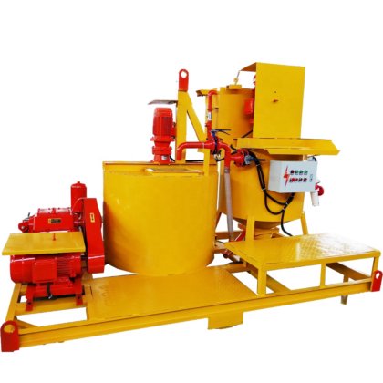 FAE High-speed high-shear colloidal jet grouting mixer and agitator ...