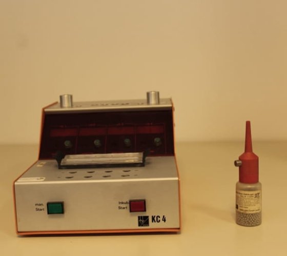 Amelung coagulation analyzer in Zevenhuizen, Netherlands
