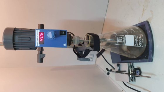 IKA RW20 digital top agitator in Zevenhuizen, South Holland, Netherlands