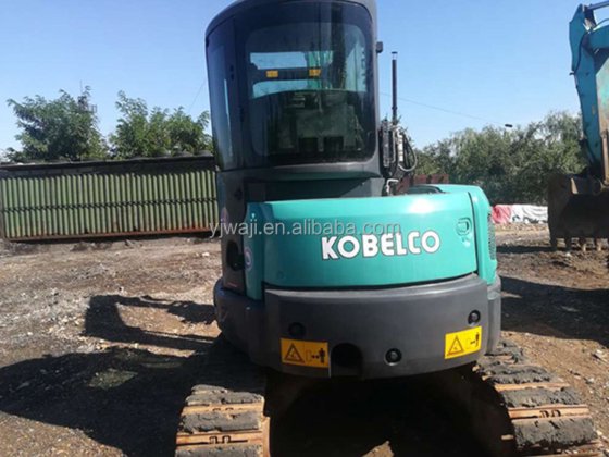 2018 Kobelco excavator 5ton 6ton hydraulic crawler machine SK55 SK55SR ...
