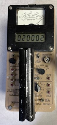 Ludlum 2221 Scaler Ratemeter SCA Radiation Meter Geiger Counter in ...