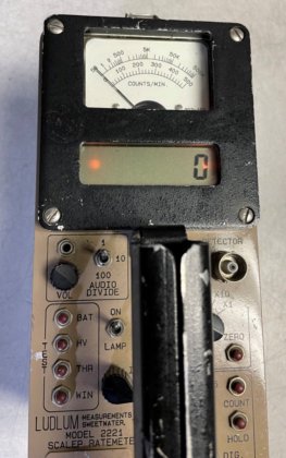 Ludlum 2221 Scaler Ratemeter SCA Radiation Meter Geiger Counter in ...