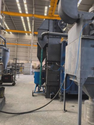 Sandblasting Room, Sand Blast Room, Container Sand Blast Room in ...