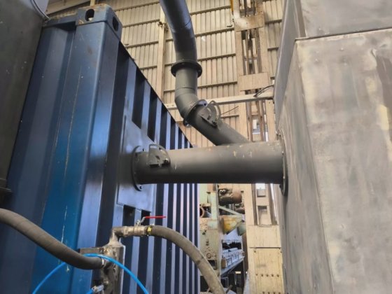 Sandblasting Room, Sand Blast Room, Container Sand Blast Room in ...
