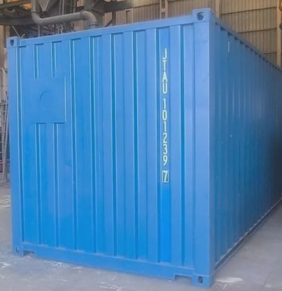 Sandblasting Room, Sand Blast Room, Container Sand Blast Room in ...