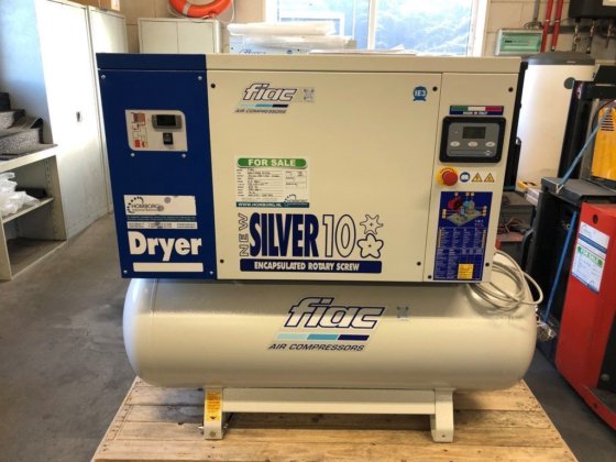 2021 Fiac New Silver D 10 / 300 Silent 7.5 kW 860 L / min 10 bar ...