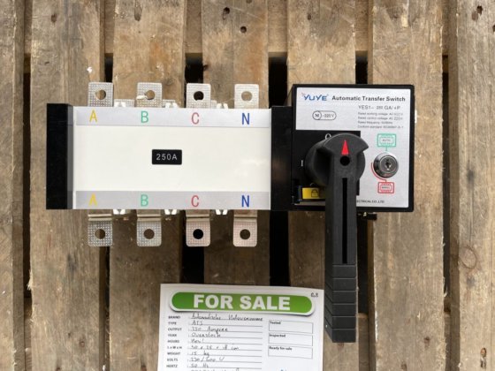 ATS Automatic Power Takeover 250 ampere ATS 160 kVA in Veen, Netherlands