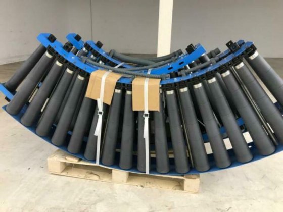 BLUME conveyor system flower / conveyor technology / roller conveyor ...