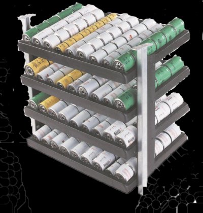 Ceiling Mount Oil Filter Rack in Raleigh, NC, USA