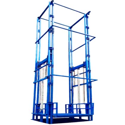 Wall Mounted Lift Vertical Freight Elevator Goods Elevator Industrial ...