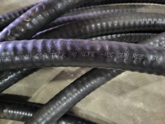 Teck Cable TECK90 6 AWG 3 Conductor 1000V w/ Ground in British Columbia ...