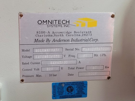 2009 OMNITECH SYSTEMS INC. Selexx/Mate in British Columbia, Canada