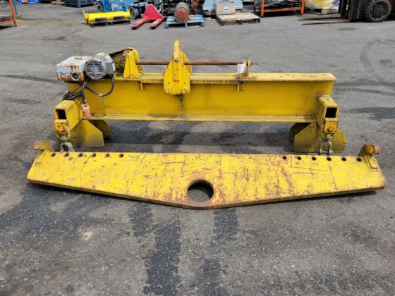 1 hp, 10-Ton Motorized Load Leveling Beam in British Columbia, Canada