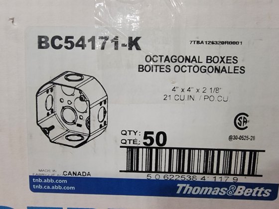 THOMAS & BETTS BC54171-K in British Columbia, Canada