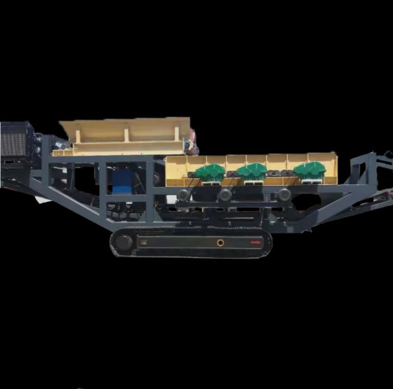 Crawler type earth rock separator,Mud clay stone separator,Butterfly ...