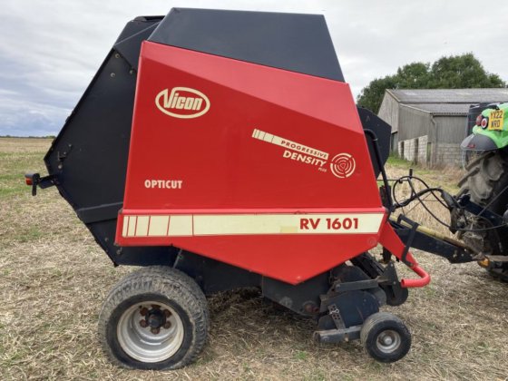 Vicon RV1601 Variable Round Baler in Scarborough, United Kingdom