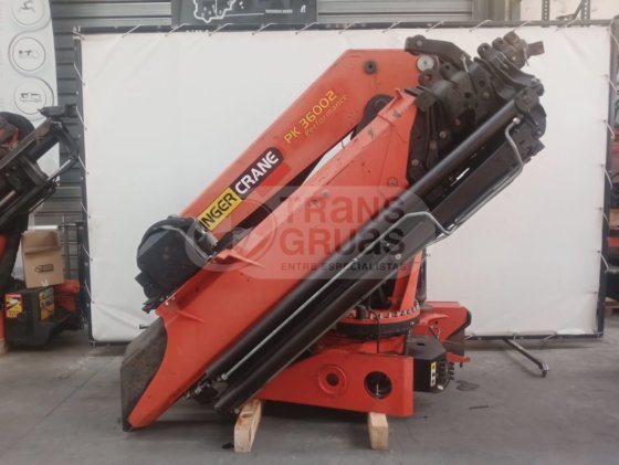Palfinger PK 36002 in Barcelona, Catalonia, Spain