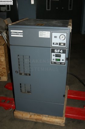 Atlas Copco scroll compressor SF4 in Dortmund, Germany